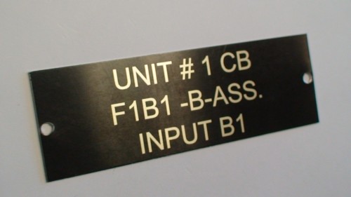 Engraved Data Plates - Laser Engraving Pros 2 Now In DC!
