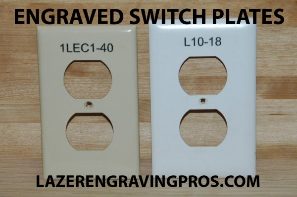 Engraved Switch Plates Custom Switch Plate Engraving Etching GFI